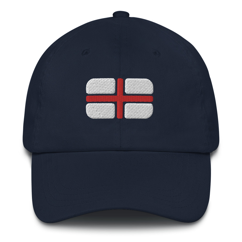 England Embroidery Flag Classic Cap - Navy (CP1029-1-L010) - northr